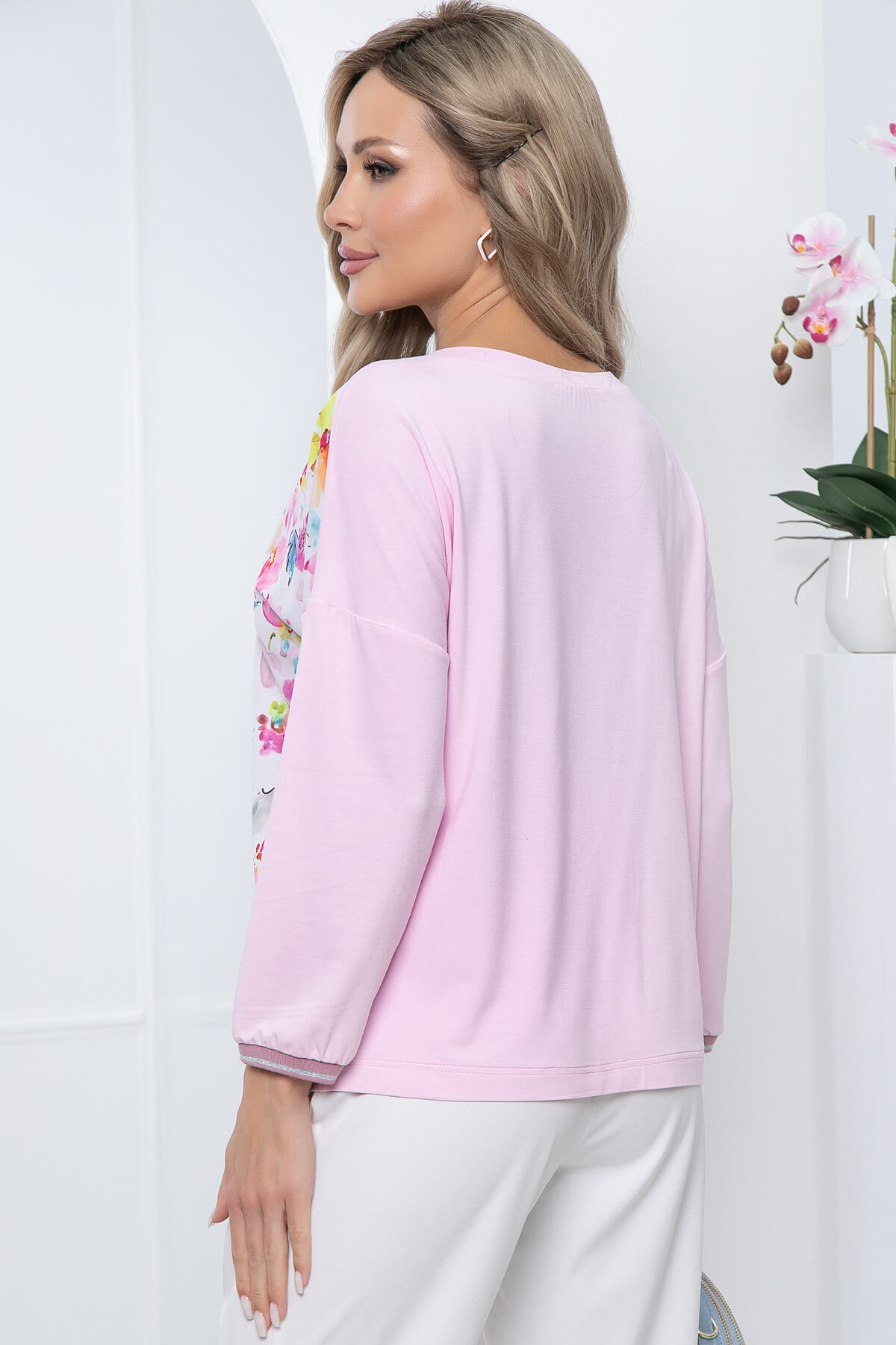 Джемпер "Камея" (роза) Б5719 оптом в Москве – купить в «LT Collection»